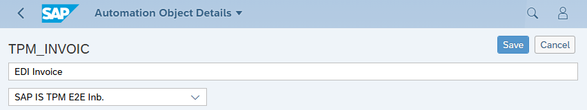 SAP TPM (B2B) E2E Inbound